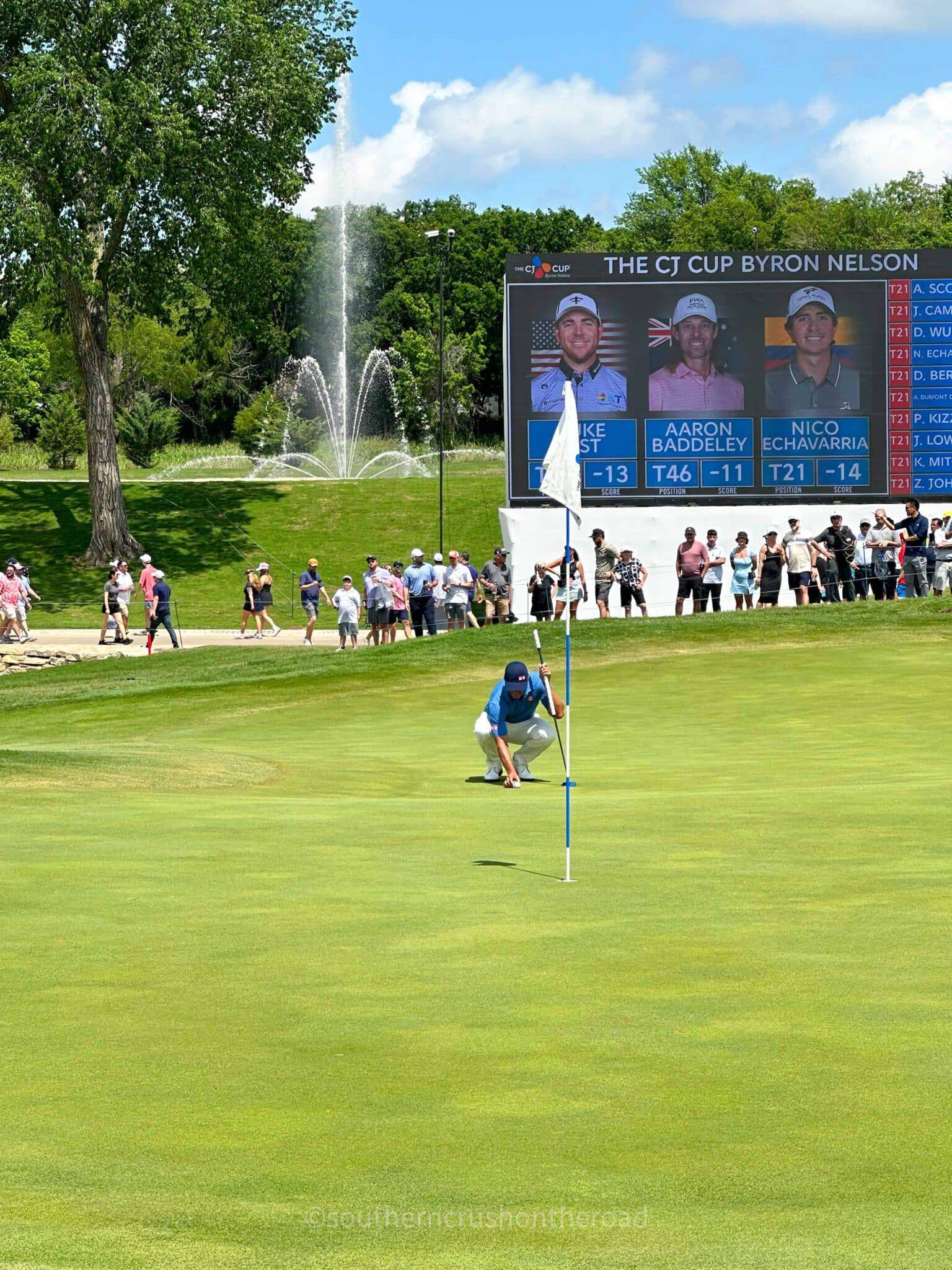 A Day at the Byron Nelson Golf Tournament - Southern Crush on the Road