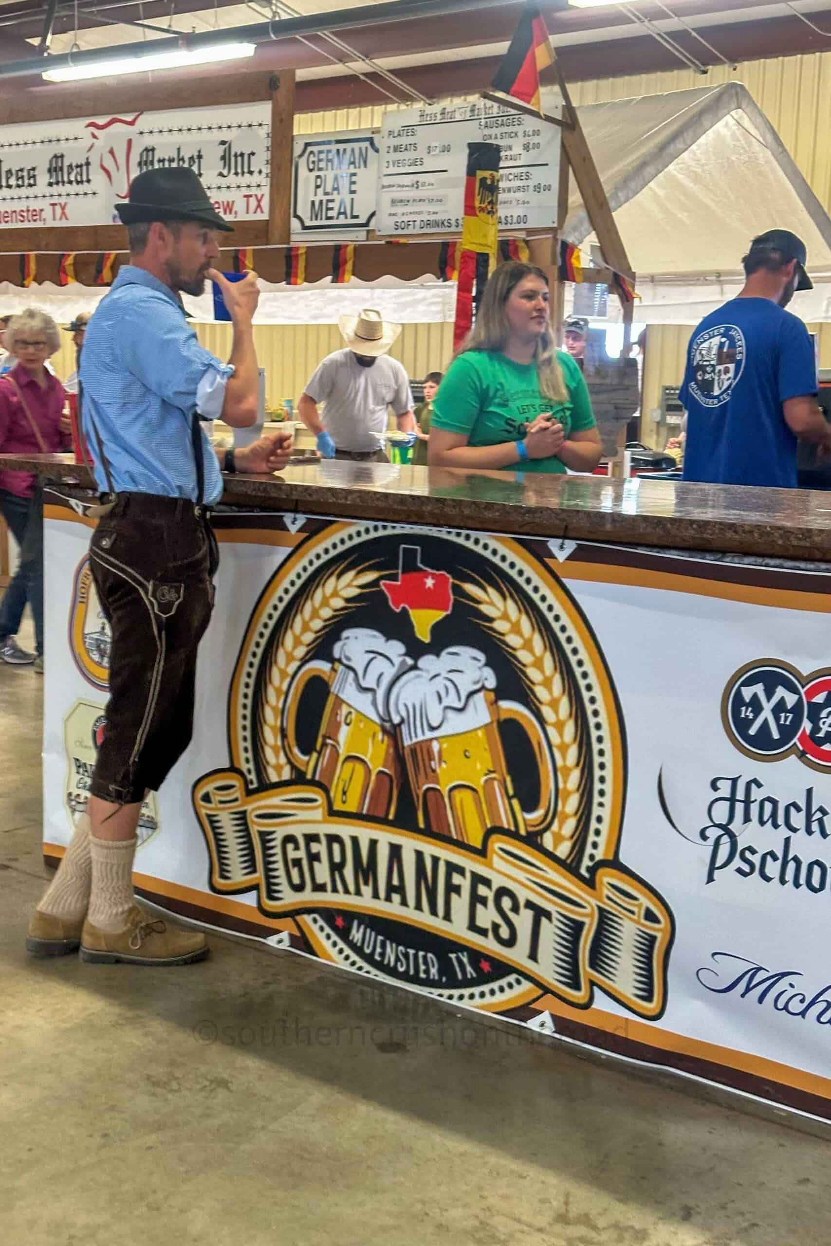 Germanfest Weekend in Muenster, TX - Southern Crush on the Road